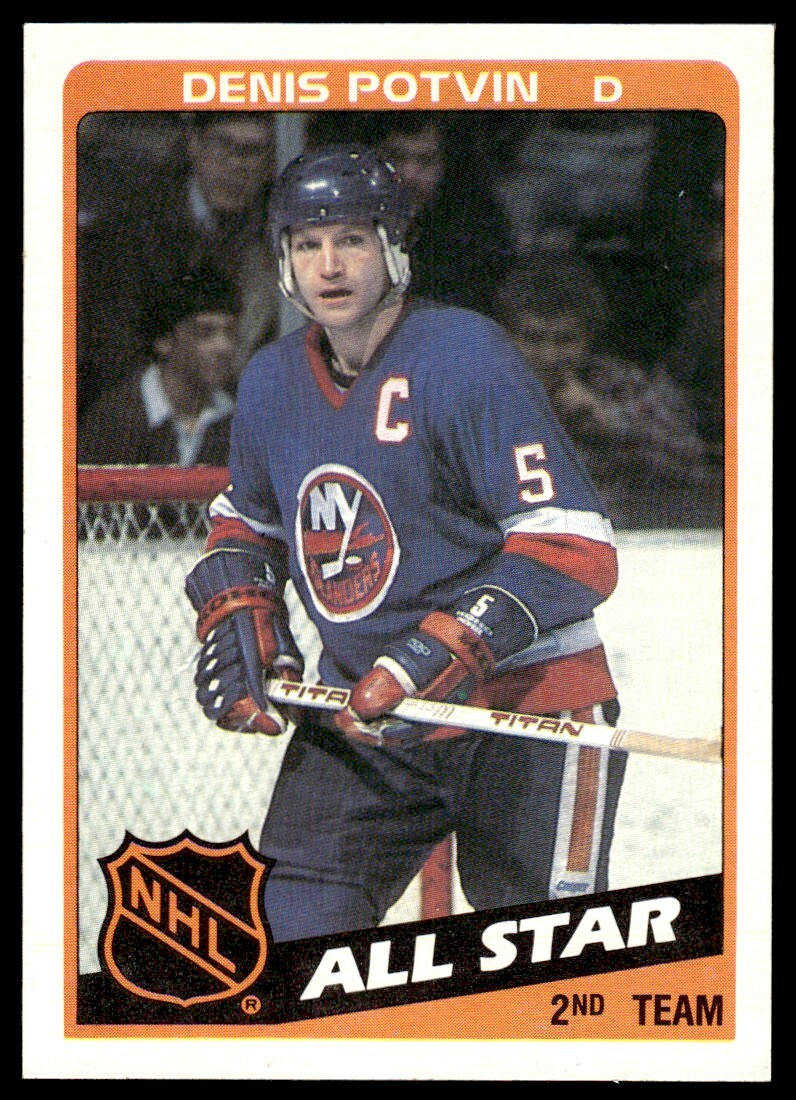1984-85 Topps Hockey Denis Potvin New York Islanders #162 | eBay