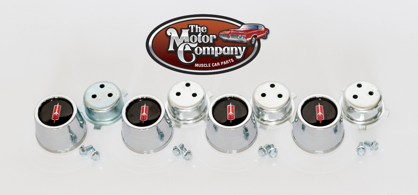 1966 1967 1968 Oldsmobile 442 Super Stock SSI SS1 Wheel Center Cap Set ...