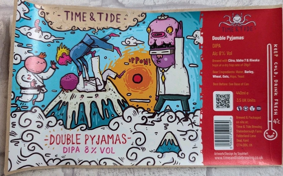 14 Craft Beer Labels - Floc And Time & Tide Brewing, Kent Microbrewery ...