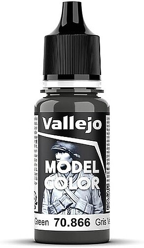 Vallejo Model Color GREY GREEN 17ml Bottle - Hobby and Model Acrylic ...