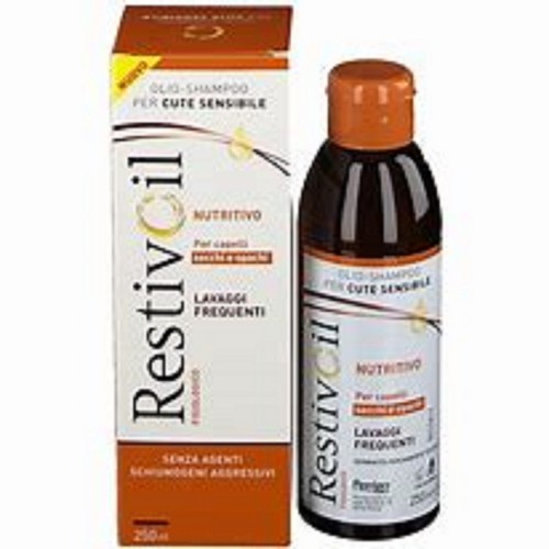 Restiv-oil olio-shampoo 250 ml cute sensibile nutritivo capelli secchi ...