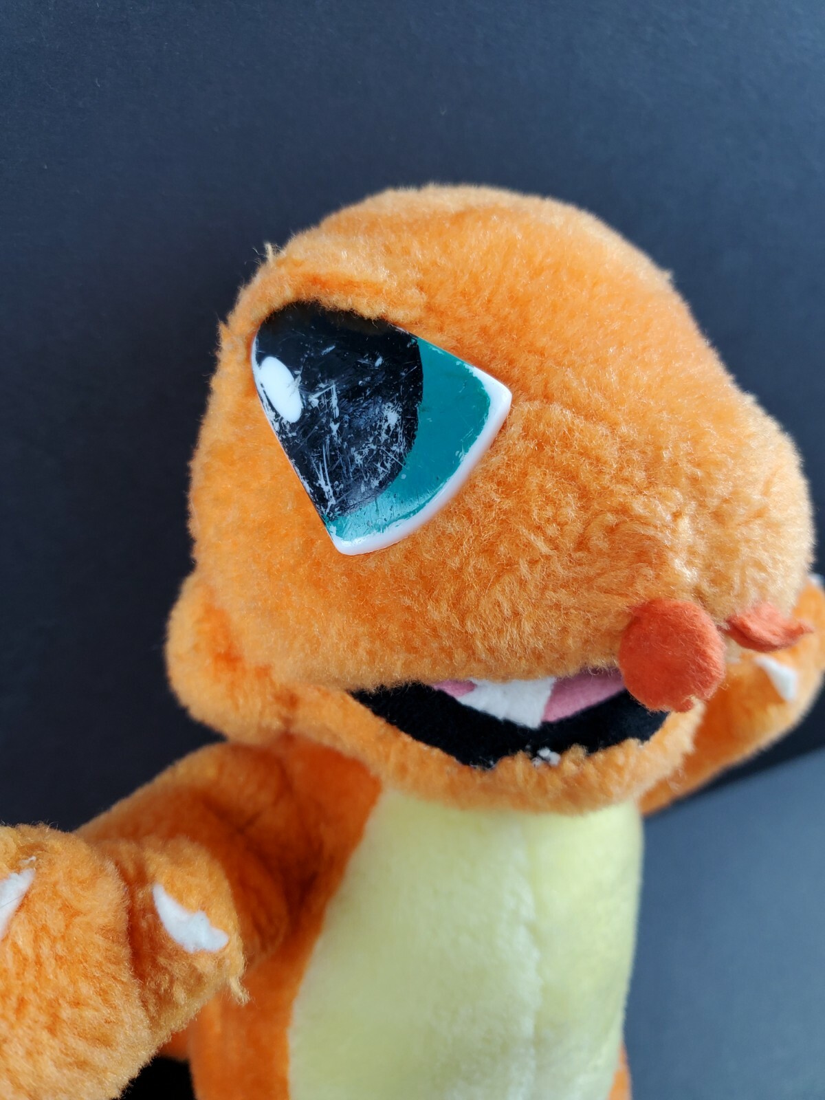Vintage Nintendo Pokemon Charmander 11" Play By Play Stuffed Plush Toy ...