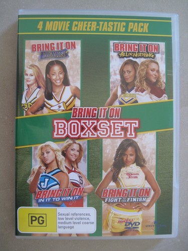 Bring It On Movie Box Set (DVD, 2010)-4 Movie Cheer-tastic Pack -Free ...