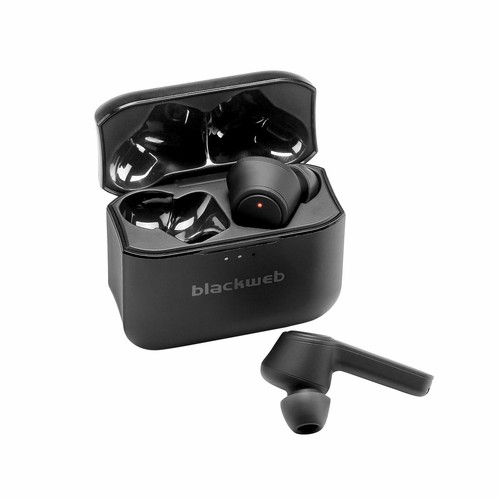 Blackweb True Wireless Bluetooth Waterproof Earbuds - Black ...