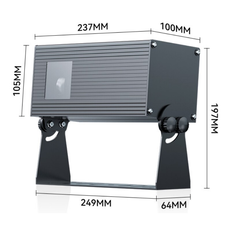 10W-30W Dynamic Firefly Laser Projection Light IP67 Mulit-color GOBO ...