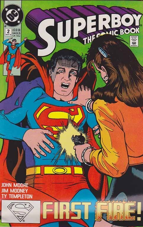 Superboy The Comic Book #3 (1990) T.V. Show Kevin Maguire Cover | eBay