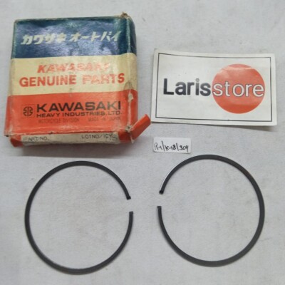 Kawasaki GTO KH110 KH 110 Piston Rings OS 1.00 13024-5013 NOS GENUINE ...