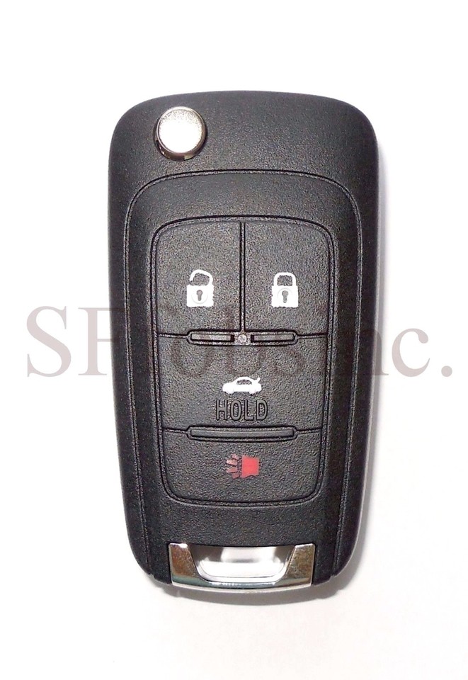 OEM GM CHEVY SWITCHBLADE FLIP KEY KEYLESS ENTRY REMOTE FOB TRANSMITTER ...