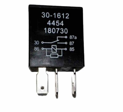 RY612 5 Pin Mini Multifunction Relay Fits CDJR Ford GM Hyundai KIA ...