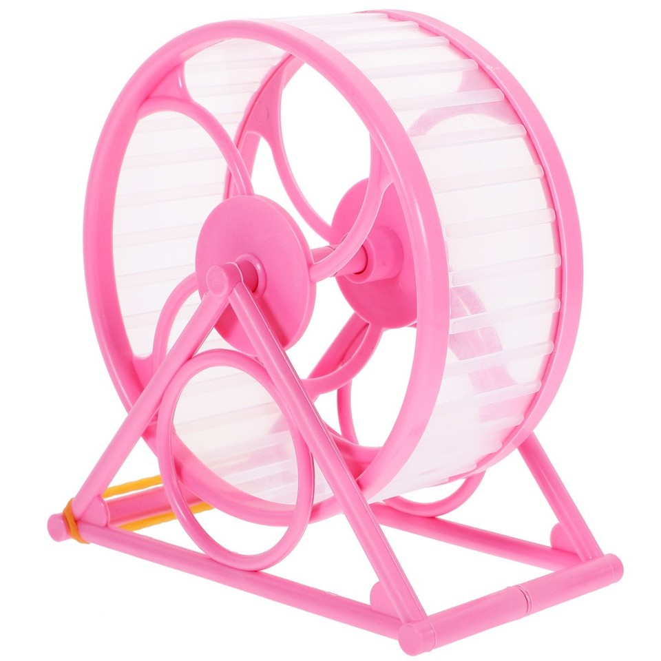 Hamster Jogging Exercise Toys Running Wheel with Stand for Small Pet ...