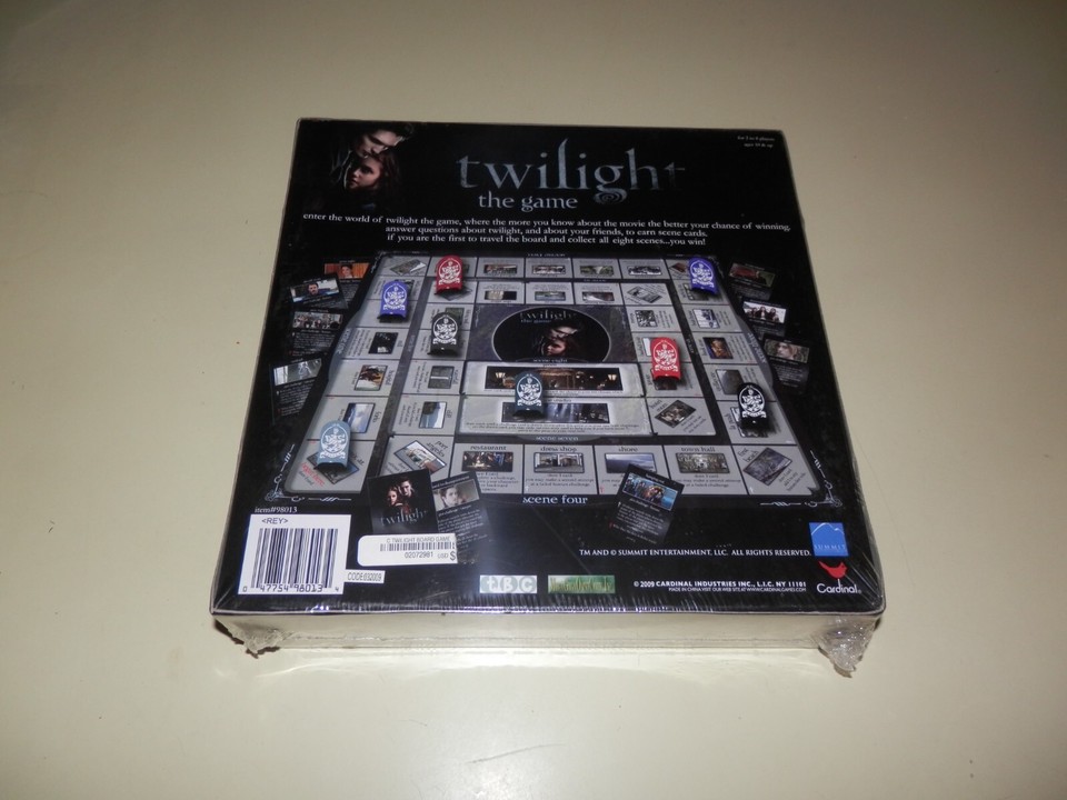 Twilight The Movie Board Game NEW / SEALED - Great Gift!! | eBay