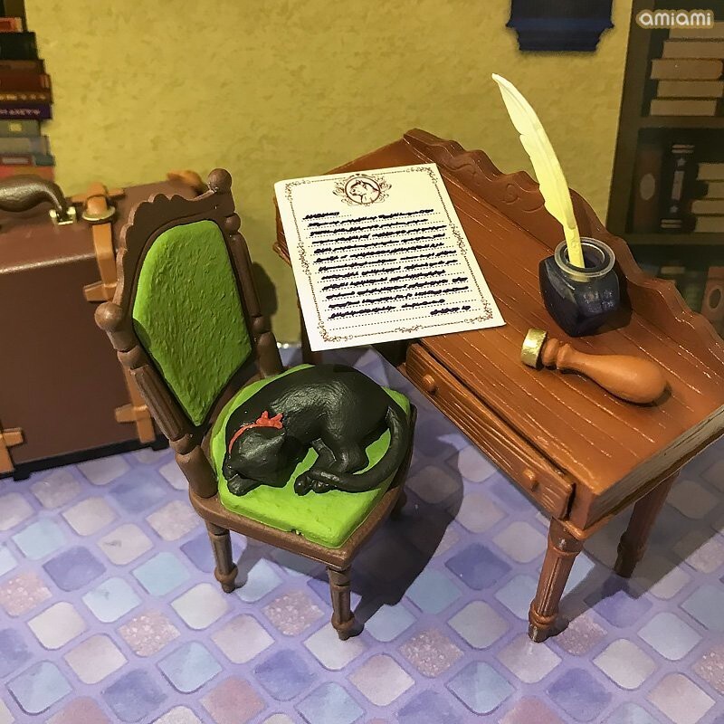 Re-Ment Miniatures Black Cat Antique Shop Set Full set 8 pieces Rement ...