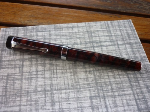 Stylo plume de collection. Iridium point. Germany. Laqué style marbré ...