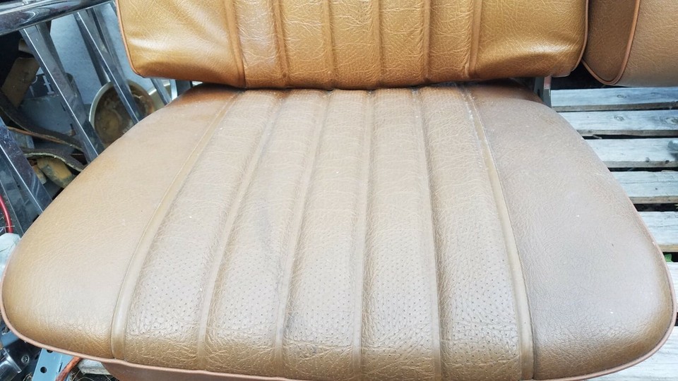 Mercedes w108 109 280SE SEL S Front Seat L&R in Bamboo with Headrest ...
