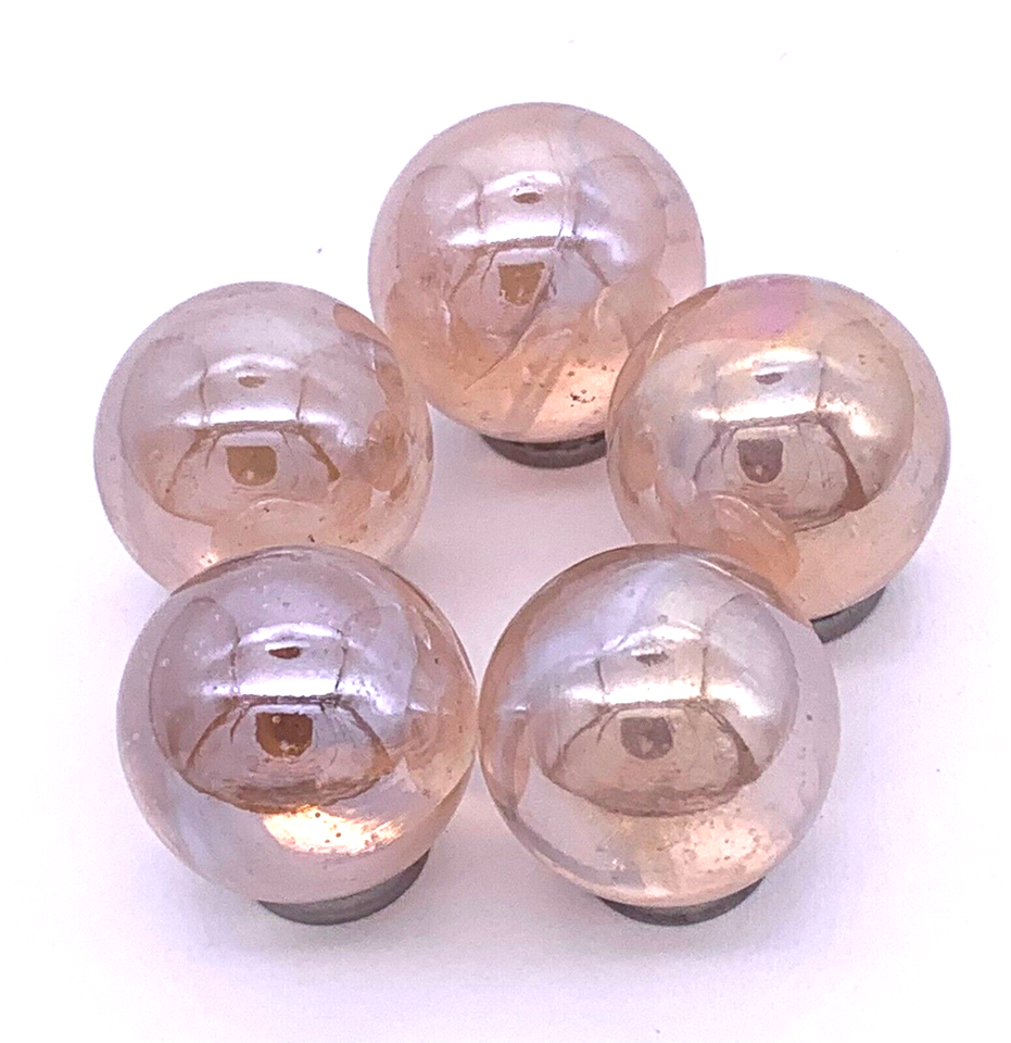 New for 2023! Bulk 16mm Pinky Glass Marble Players 5/8" Pack of 100 ...