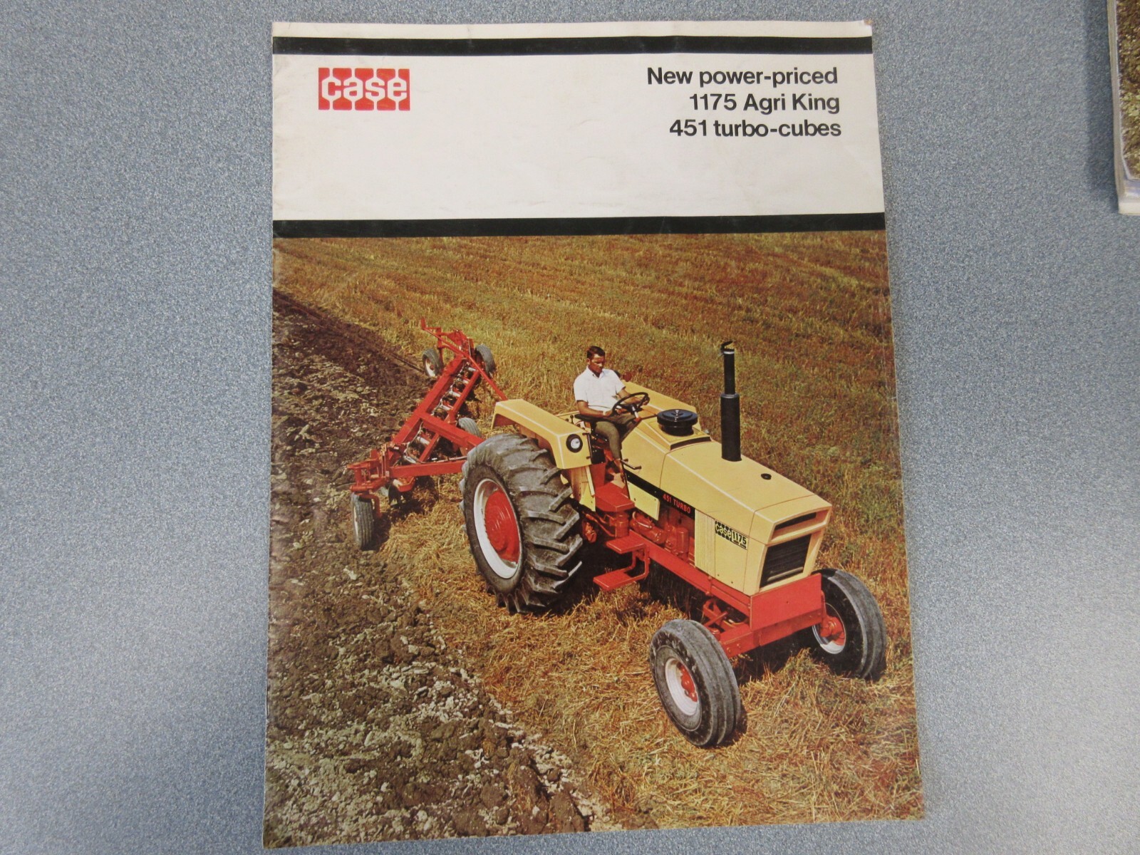 Case 1175 Farm Tractor Sales Brochure 12 Page Good Condition | eBay