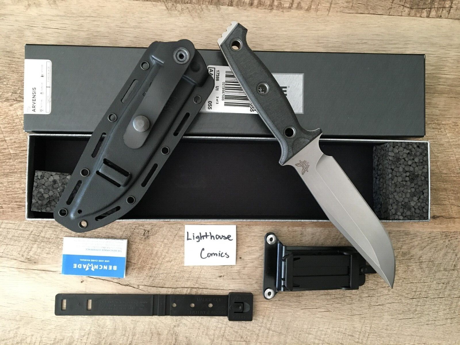 BENCHMADE KNIFE 119 ARVENSIS BRAND NEW IN ORIGINAL BOX WITH ALL ...