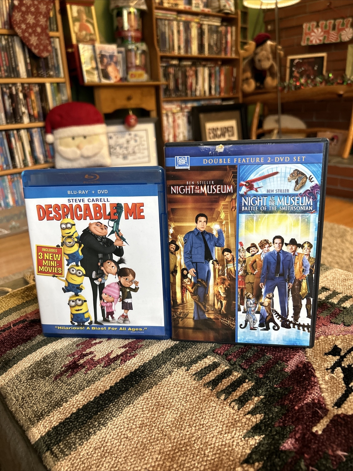 Mint ~ DESPICABLE ME BLU RAY no DVD Bonus Night At The Museum Only Free ...