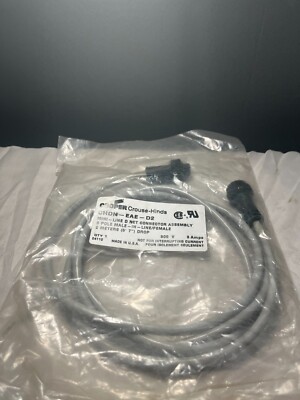COOPER 5-Pin Crouse-Hinds Mini-Line D Net Connector Assembly CHDN-EAE ...