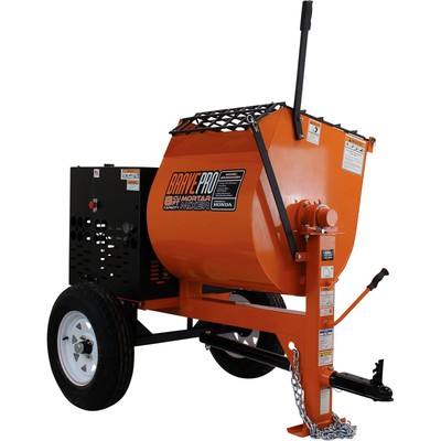 Brave Pro Gas-Powered Steel Drum Mortar Mixer — 8 Cu. Ft., Model ...