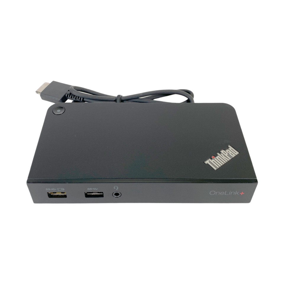 Lenovo ThinkPad OneLink+ Plus Docking Station DU9047S1 w/ AC Adapter ...