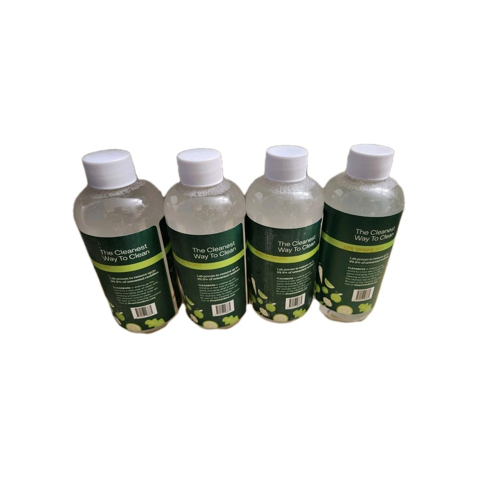 JOY Clean Boss Eat Cleaner Fruit & Veggie Natural Wash & Preserver-4 pc ...