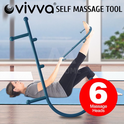 Vivva Theracane Trigger Point Self-Massage Tool Body Muscle Deep ...