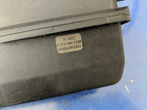 MERCEDES S-CLASS S65 AMG VACUUM CONTAINER AIR TANK RESERVOIR 2750900288 ...