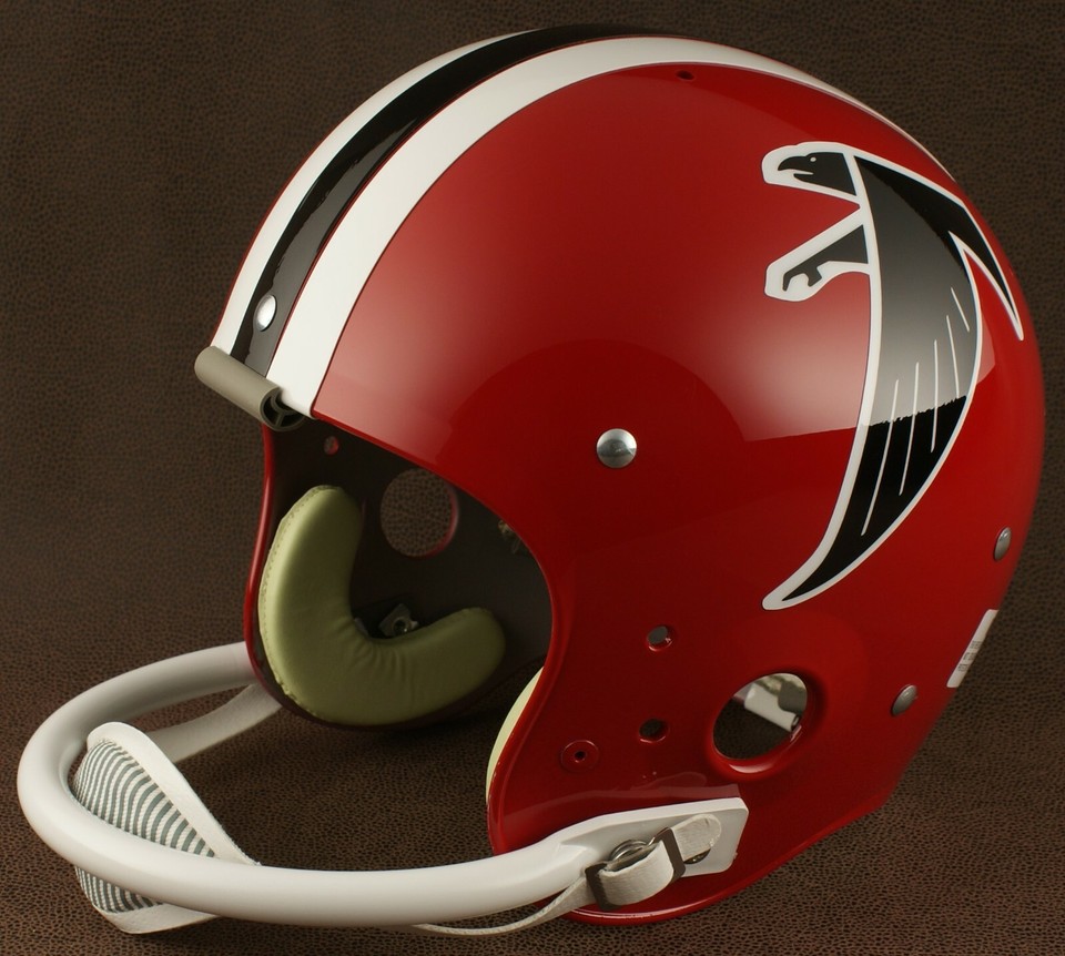 ATLANTA FALCONS 1978-1983 NFL Riddell TK Suspension Football Helmet | eBay