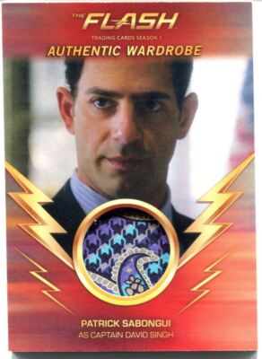 Flash Season 1 Wardrobe Costume Card M22 Patrick Sabongui as Captain ...