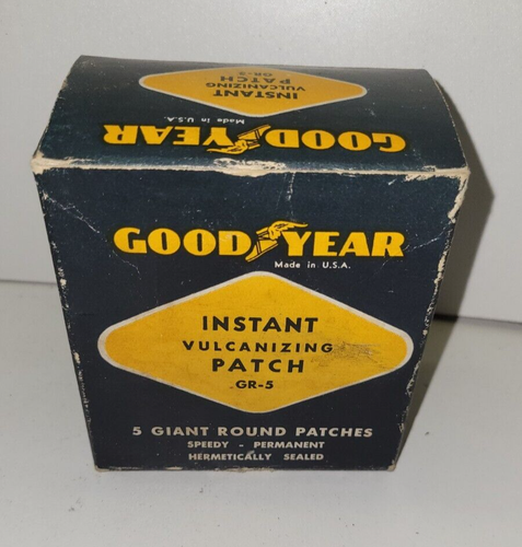 Vintage Goodyear Tire Patch Kit Complete In Box | eBay