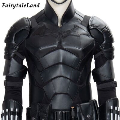 The Batman 2022 Bruce Wayne Cosplay Armor Jacket Robert Pattinson ...