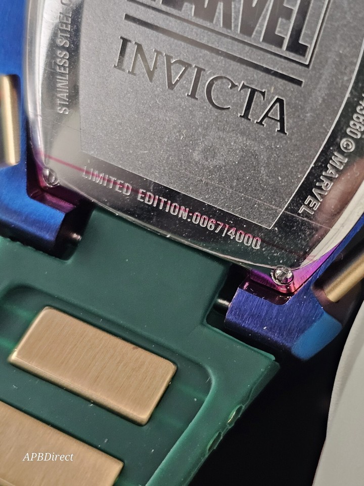 Invicta - Marvel - LOKI #67 Diablo - Limited Edition - Chronograph mens ...