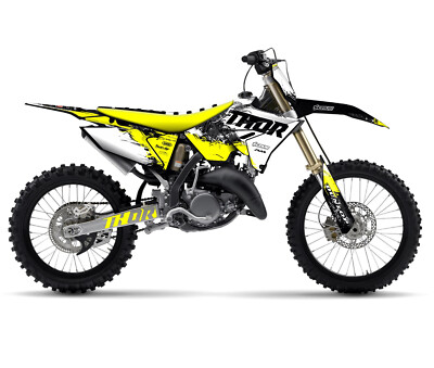 RESTYLE graphics RM125 RM250 2001 - 2008 Suzuki RM 125 250 Polisport ...