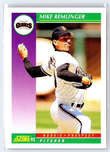 1992 Score #410 Mike Remlinger | eBay