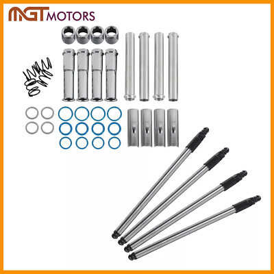 For Harley 2017-2024 Touring Softail M8 Adjustable Pushrods & Push Rod ...