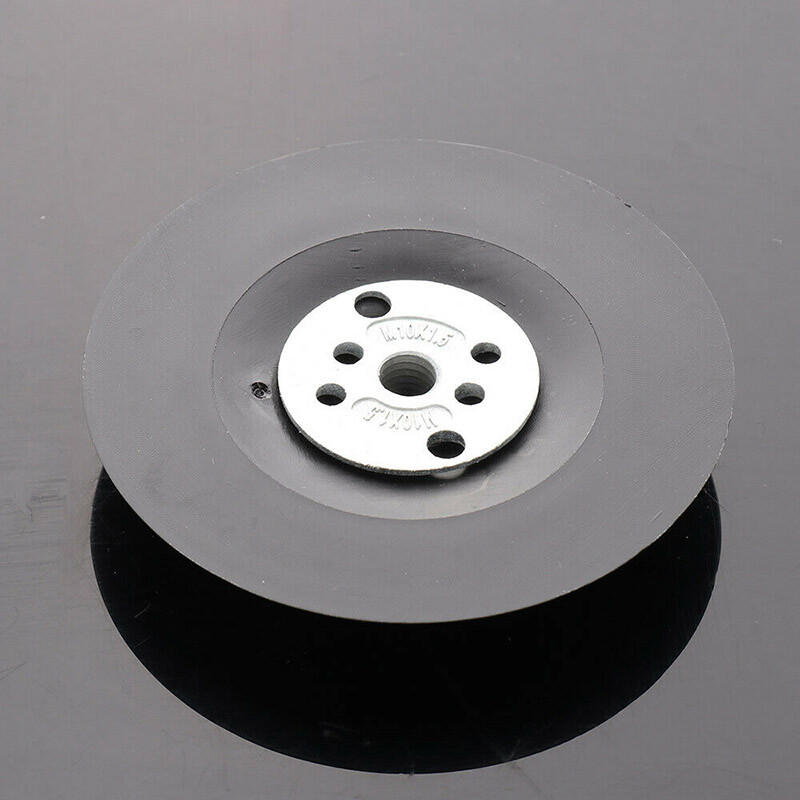 Rubber Backing Disc M10 Thread Sander Tools Grinding Back Pad Angle ...