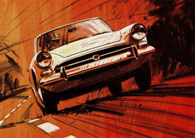 Sunbeam Alpine Series 5 Poster - Ideal Gift! | eBay