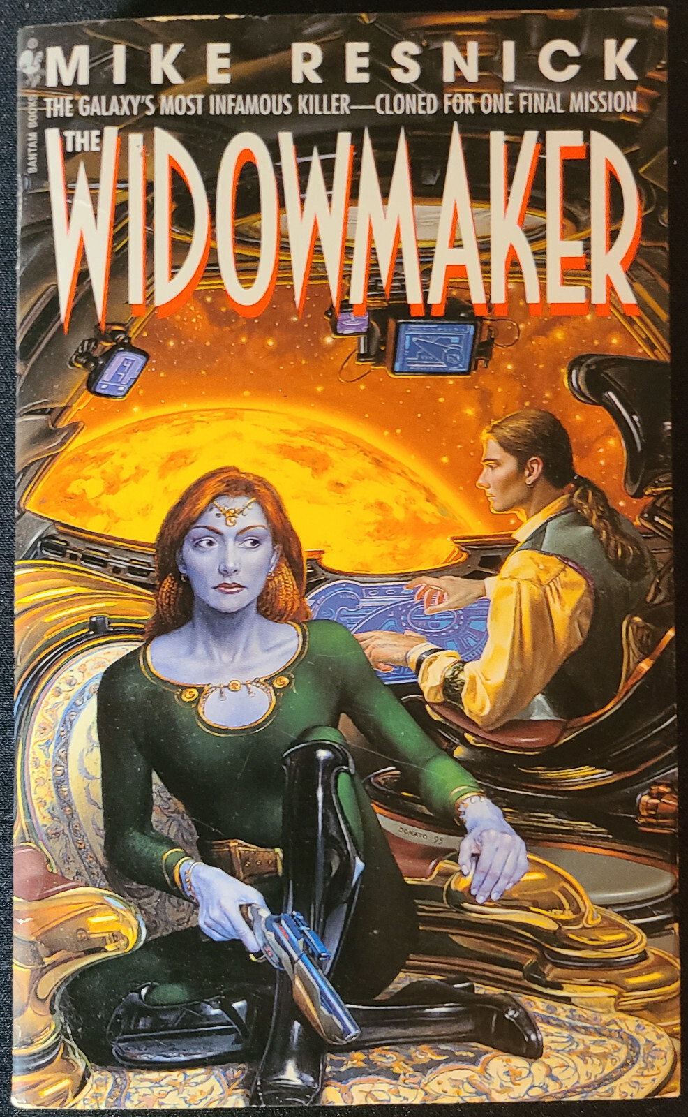 The Widowmaker Trilogy: The Widowmaker by Mike Resnick (1996, Mass ...