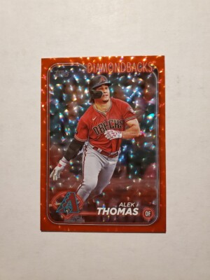 2024 Topps Series 1 Red Foil #282 Alek Thomas /199 Arizona Diamondbacks ...