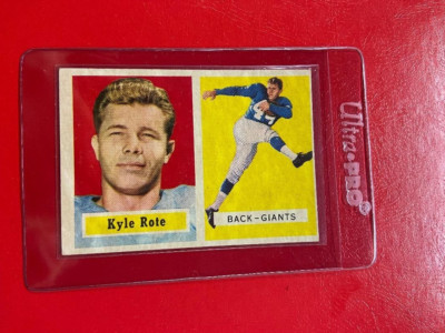 1957 Topps Kyle Rote #59, New York Giants NM Hall of Fame (.0173) | eBay