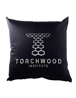 Vintage Torchwood Institute Logo Dekokissen Scifi Tv Series Doctor Who ...