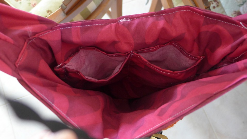 HANDMADE QUILTED CROCHETED PURSE BAG DEPTH 16 BAG LENGTH 13 TOTE GIFT ...