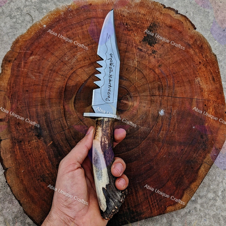 Supernatural Knife Ruby's Demon Killing Replica Steel Demon Knife With ...