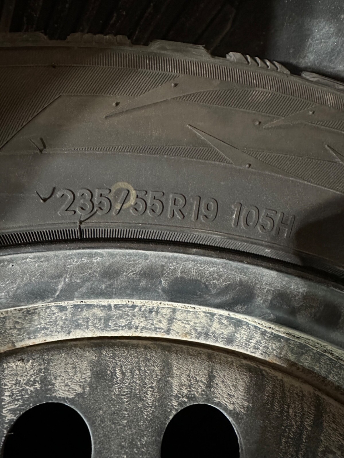 Studded Snow Tires 235/55/R19 on 5x108 Rims | eBay