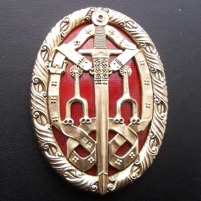 MEDAL: KNIGHT BACHELORS BADGE FIRST TYPE HALLMARKED 1931 | eBay UK