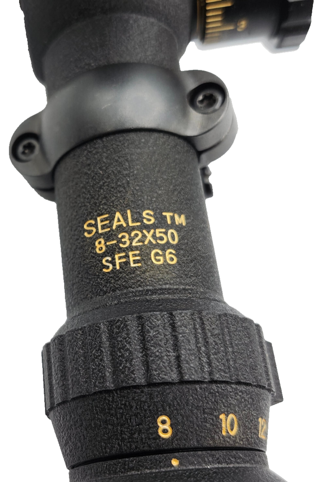 Seals 8-32x50 SFE G6 Satin Rifle Scope 1602230 | eBay