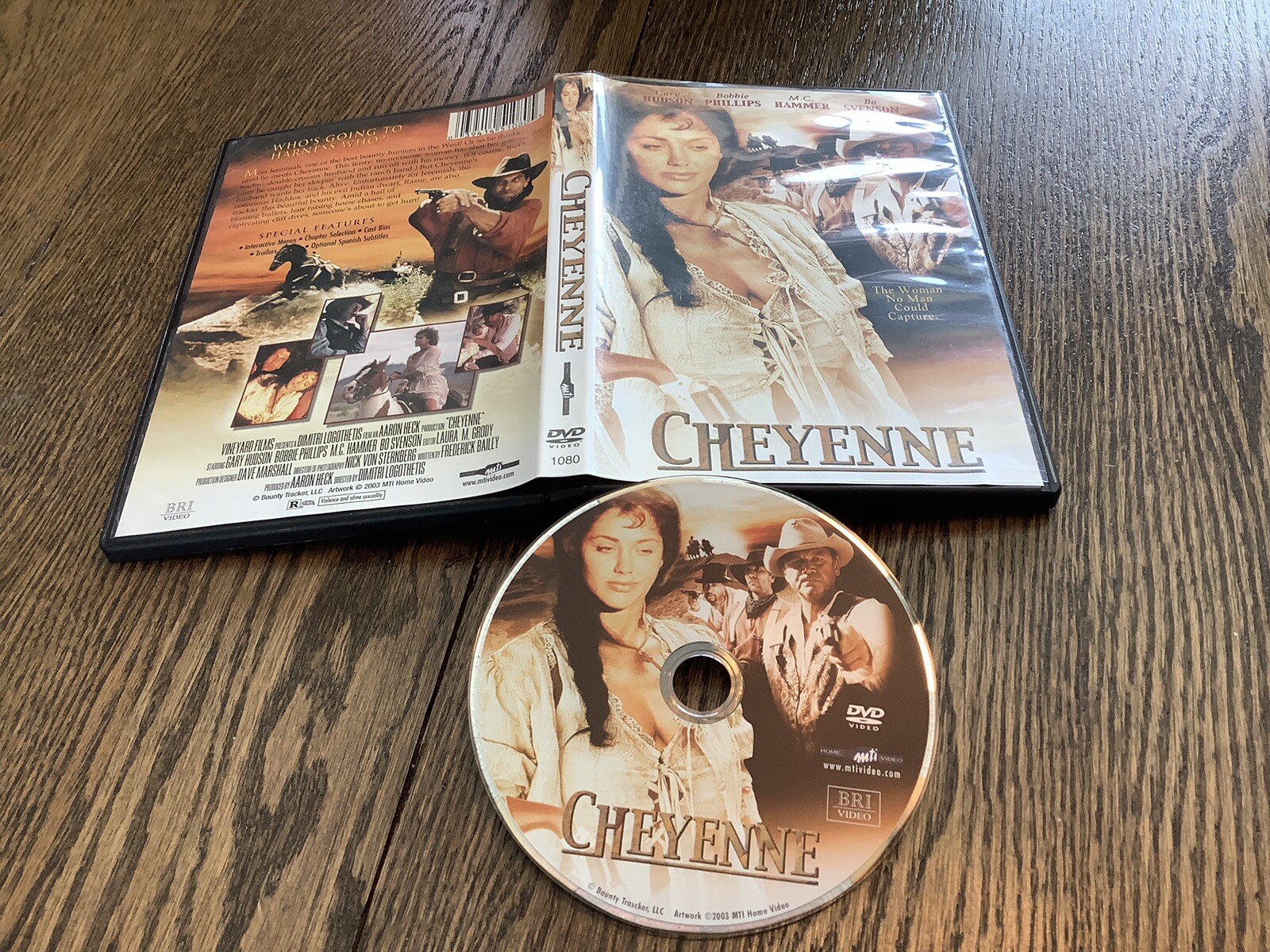 Cheyenne (DVD, 2003) Used Western Bobbie Phillips Mc Hammer Free USA ...
