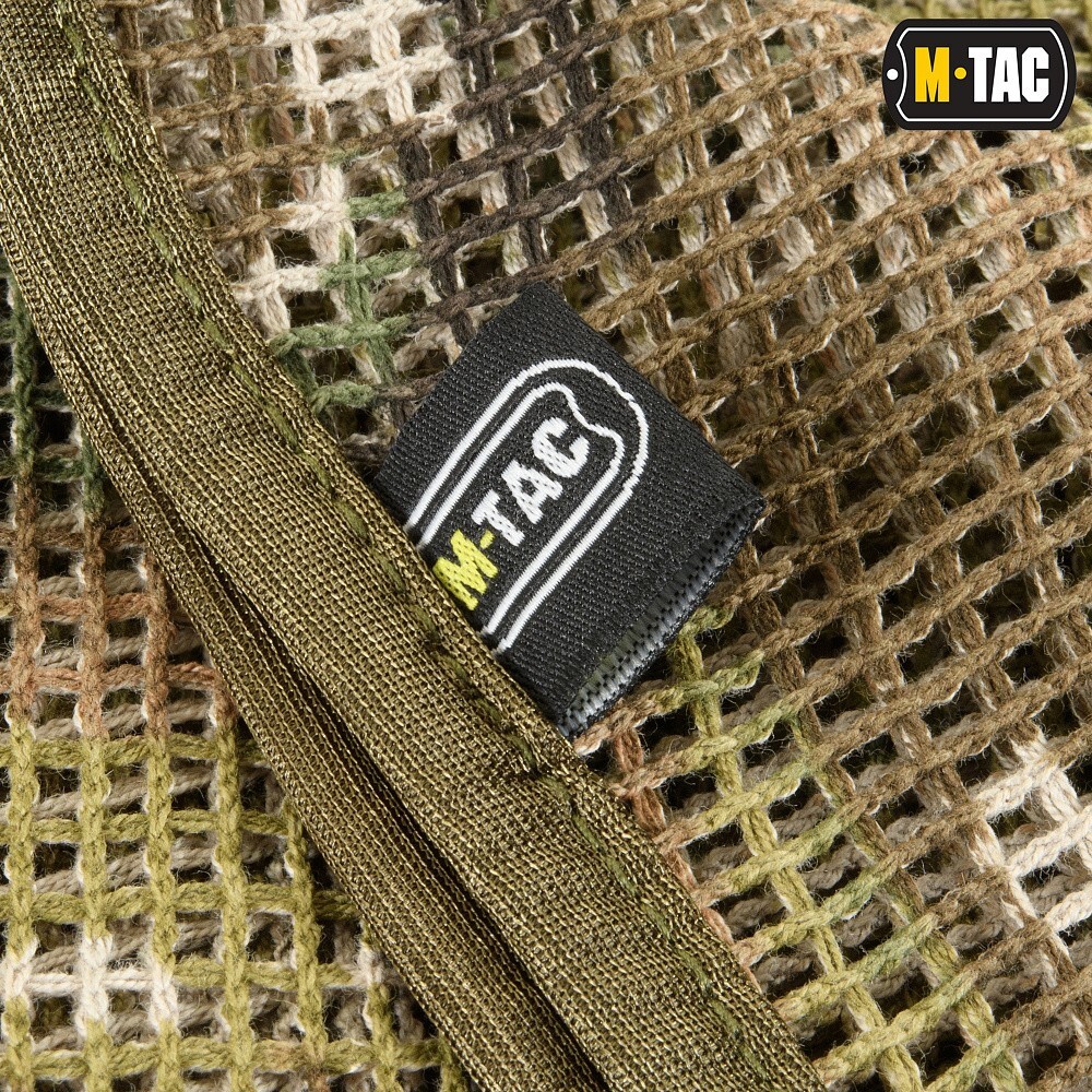 Camouflage M-Tac sniper mesh scarf 250*200 cm multicam MTP Sniper cape ...