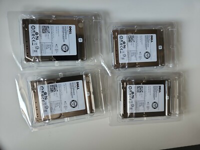 LOT OF 4 Dell 300GB ST9300603SS 10K.3 SAVVIO RPM 6Gb/s 2.5" SAS SERVER ...